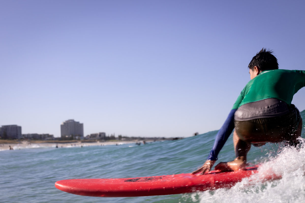SURFGROMS RULE THE WAVES AT TRIGG OVER SUMMER - Surfing WA Surf School