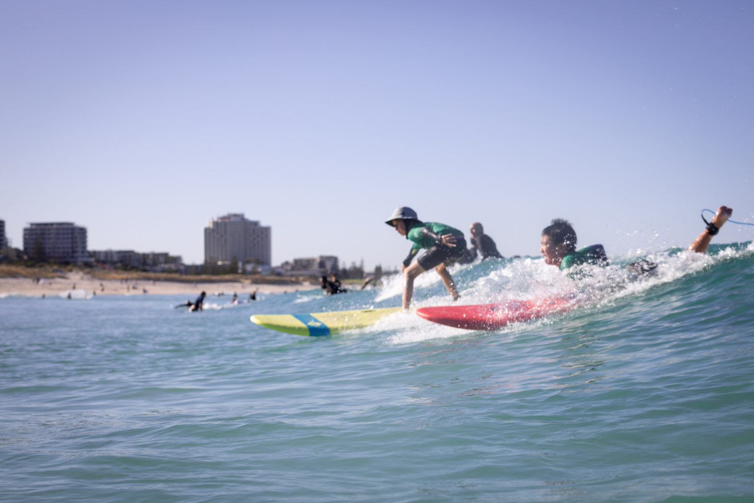 SURFGROMS RULE THE WAVES AT TRIGG OVER SUMMER - Surfing WA Surf School